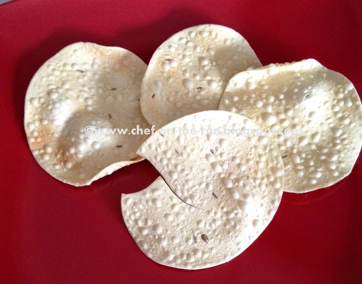 Microwave Khichiya Papad
