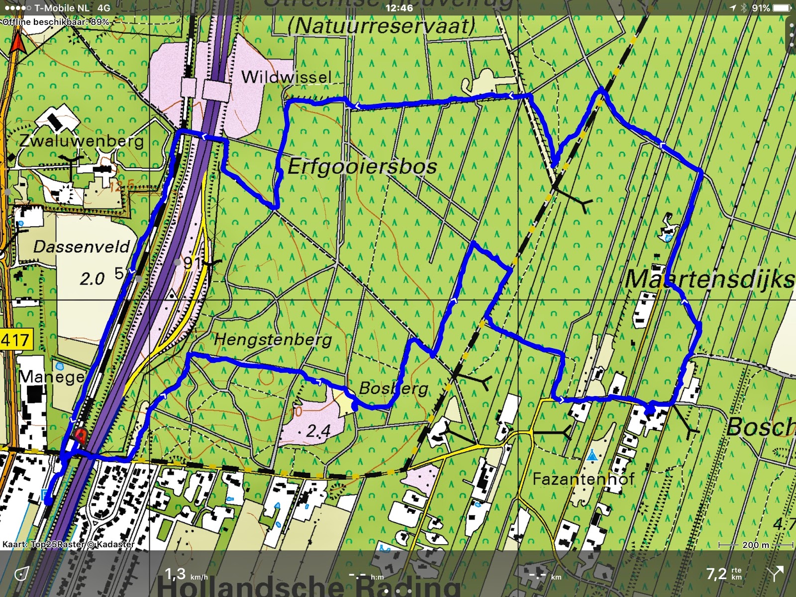 Wandel, fiets en vakanties : Hollandsche Rading