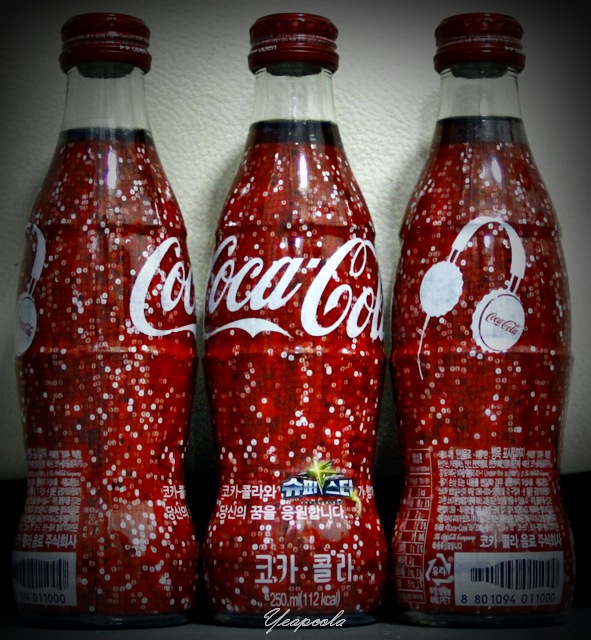 Yeapcola's Coca cola collection: Coca-cola Wrapped glass bottle