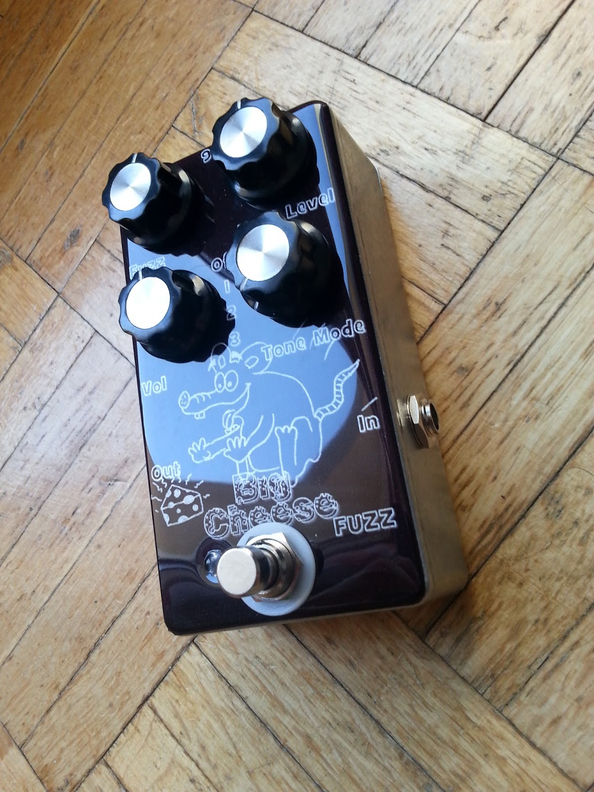 DIY Guitar Pedal Blog: Big Cheese Fuzz
