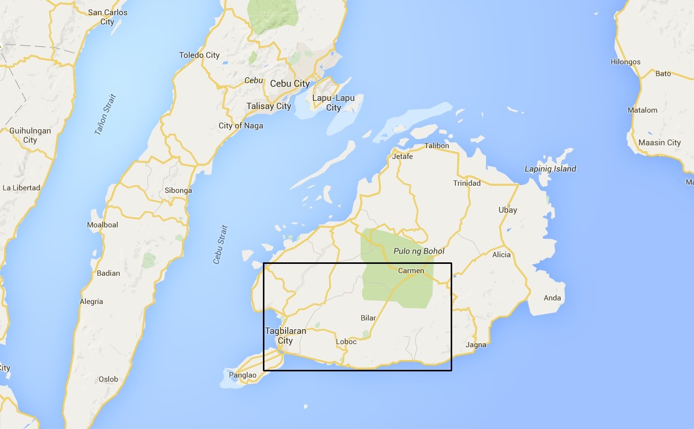 Sikatuna Bohol Map