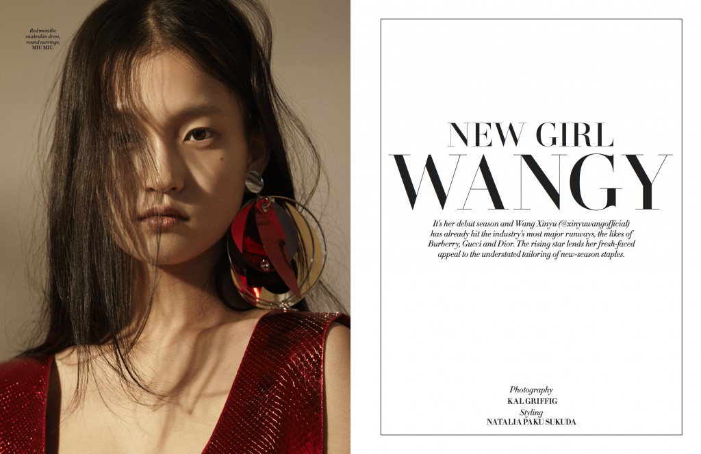 ASİAN MODELS: NEW GIRL MONDAY: Wang Xin Yu for L'Officiel Malaysia ...