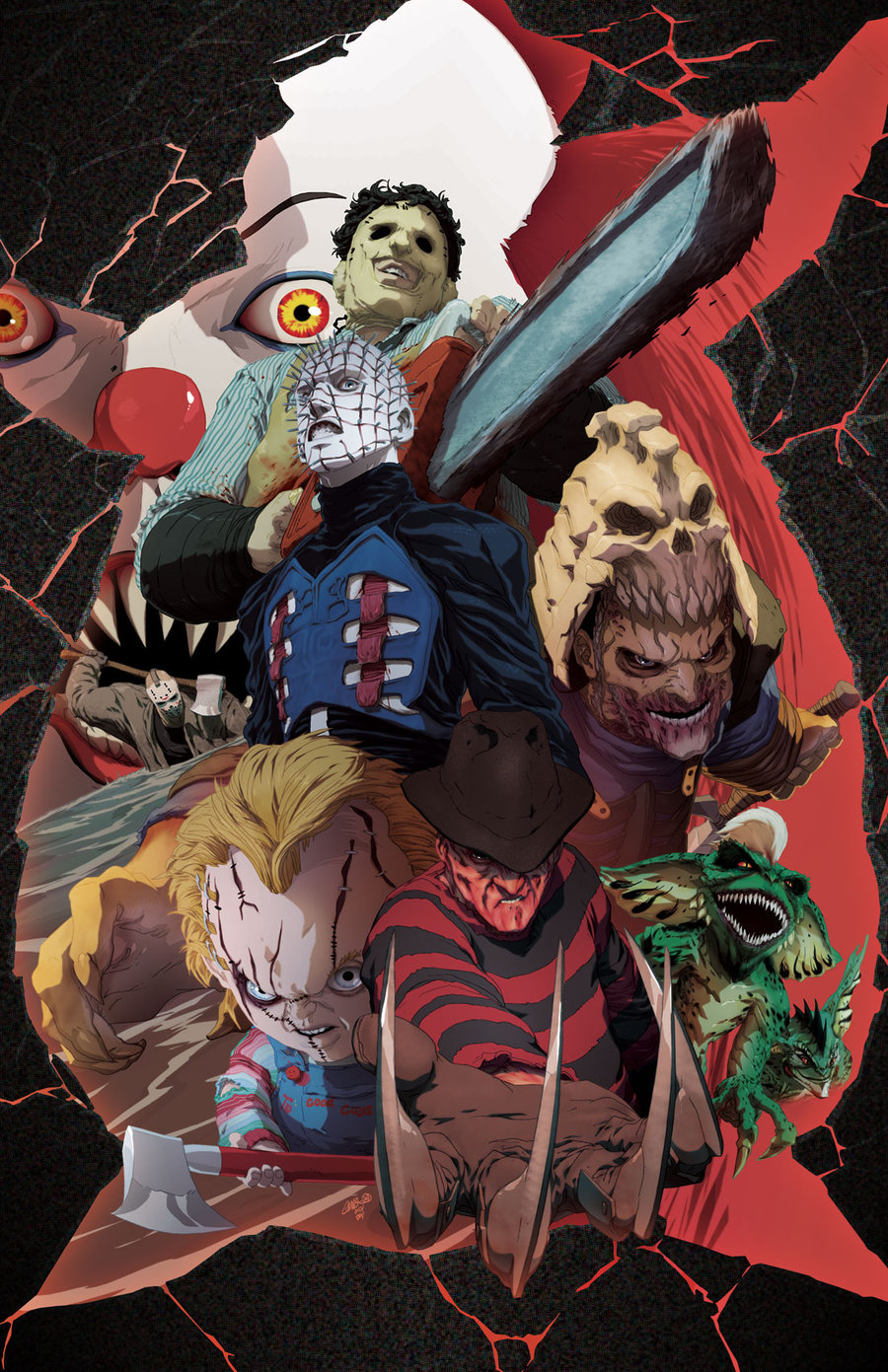 Fascinating Fanart: Horror Franchises