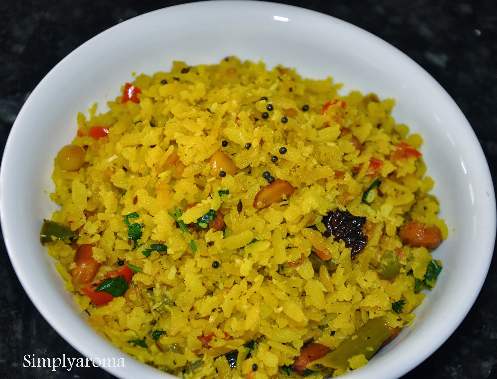 Poha/Avalakki Voggarane