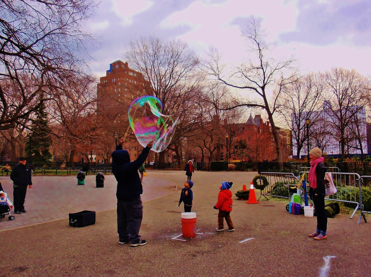 EV Grieve: In and around Tompkins Square Park today