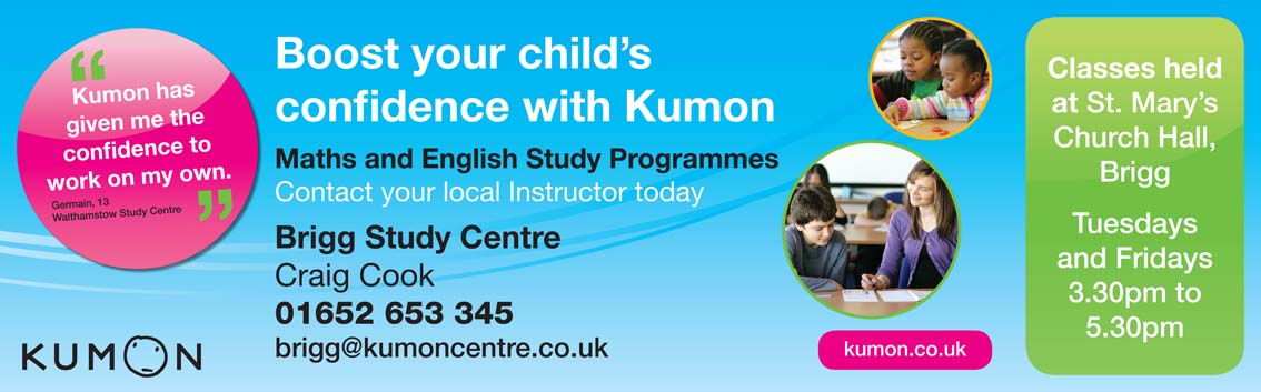 Nigel Fisher's Brigg Blog: HAVE YOU SEEN BRIGG KUMON CENTRE BANNER?