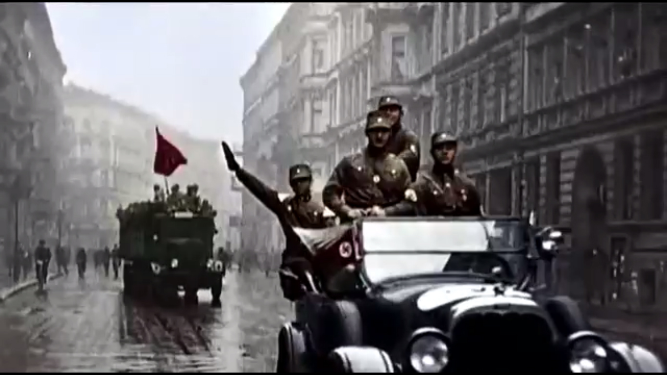 budrus pilietis: Hitleris. Pirma dalis. Grėsmė.