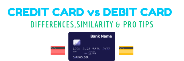 CREDIT CARD vs DEBIT CARD (DIFFERENCE BETWEEN CREDIT CARD & DEBIT CARD ...