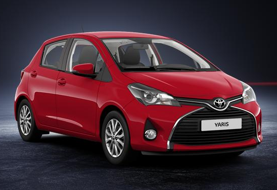 Toyota Yaris 3 (2014 à 2017) - Couleurs et code peinture