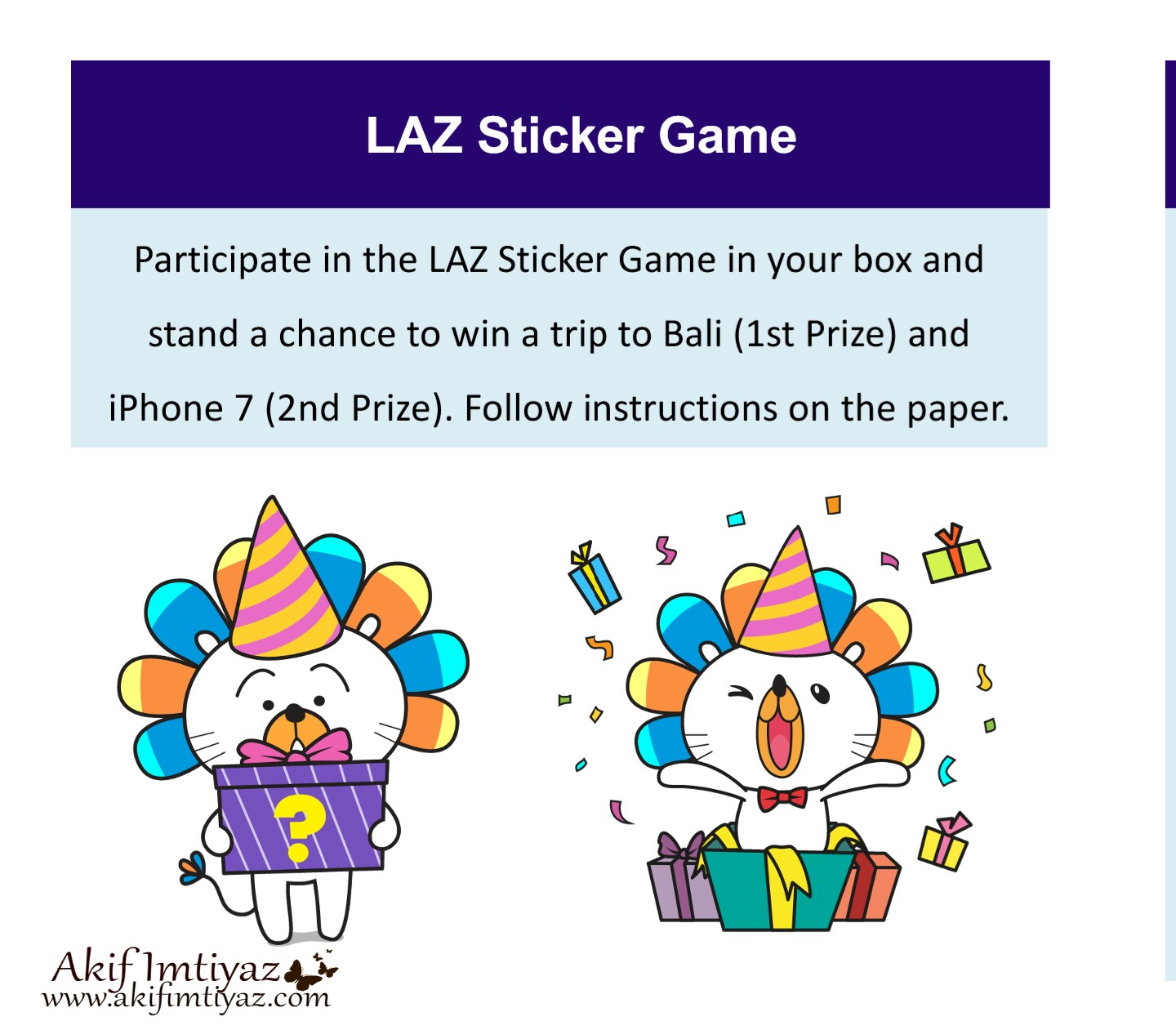 Laz Sticker Game Bagi Satu Like Boleh