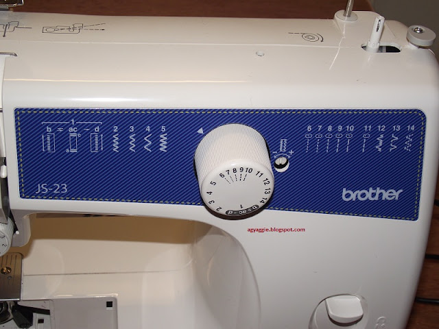 Šujmašīnas un ne tikai...: Brother JS-23 (apskata autore - Aggie)