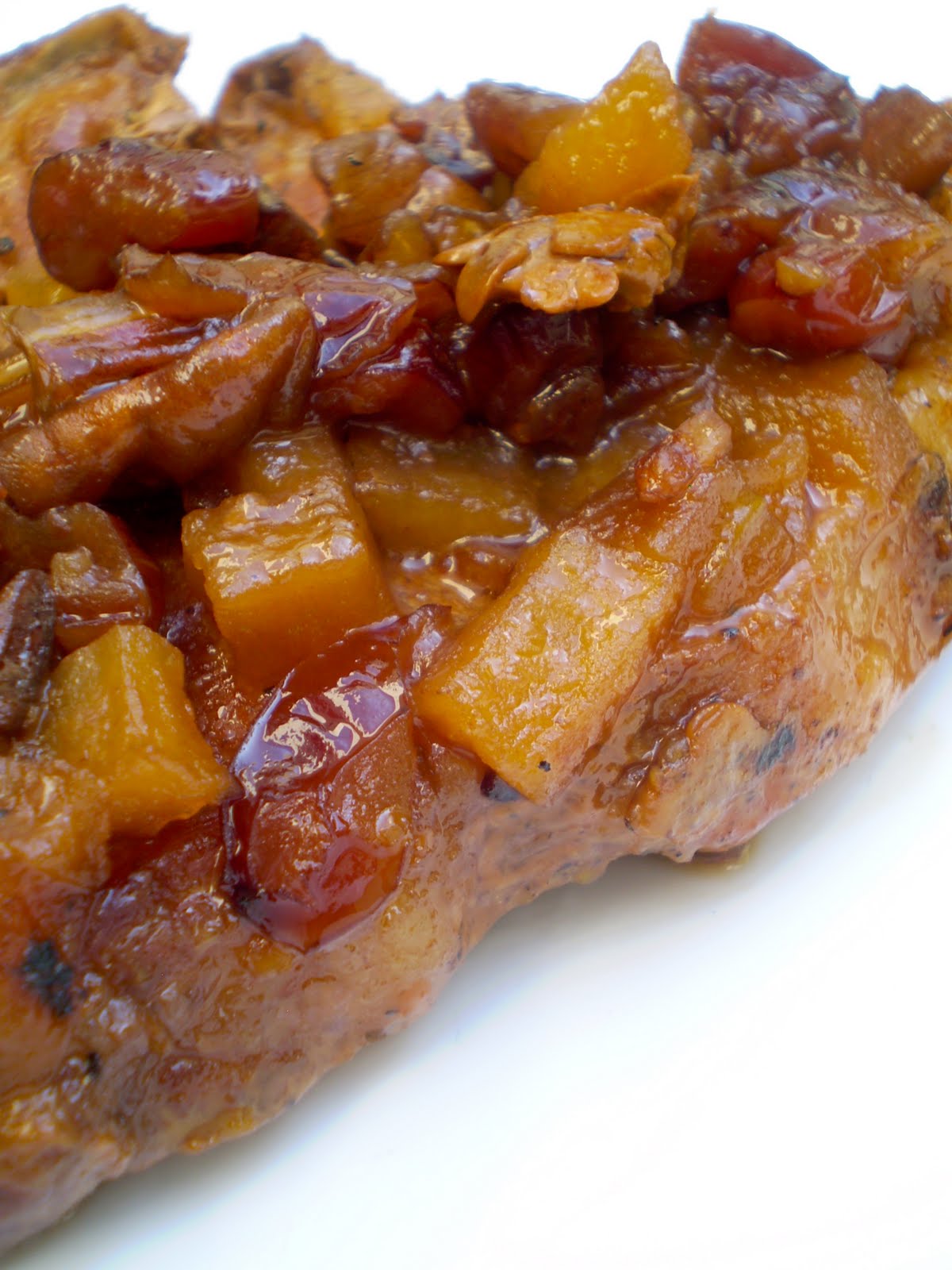 Sazón del corazón: Chuletas de cerdo con manzana