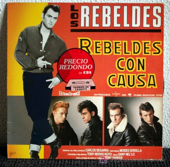 DISCOS PARA EL RECUERDO : LOS REBELDES