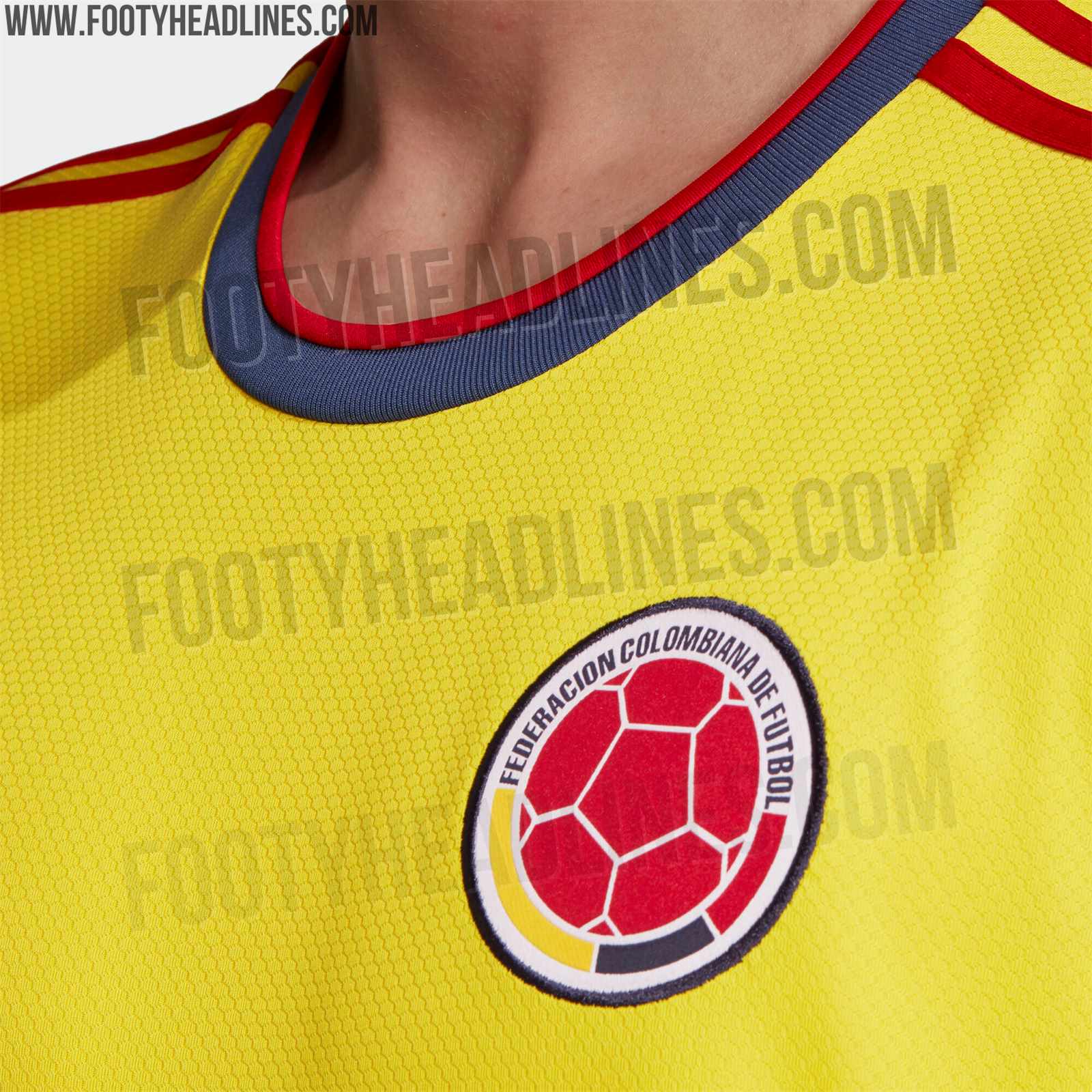 Colombia 2020-21 Home Kit Leaked - Official Pictures - Footy Headlines