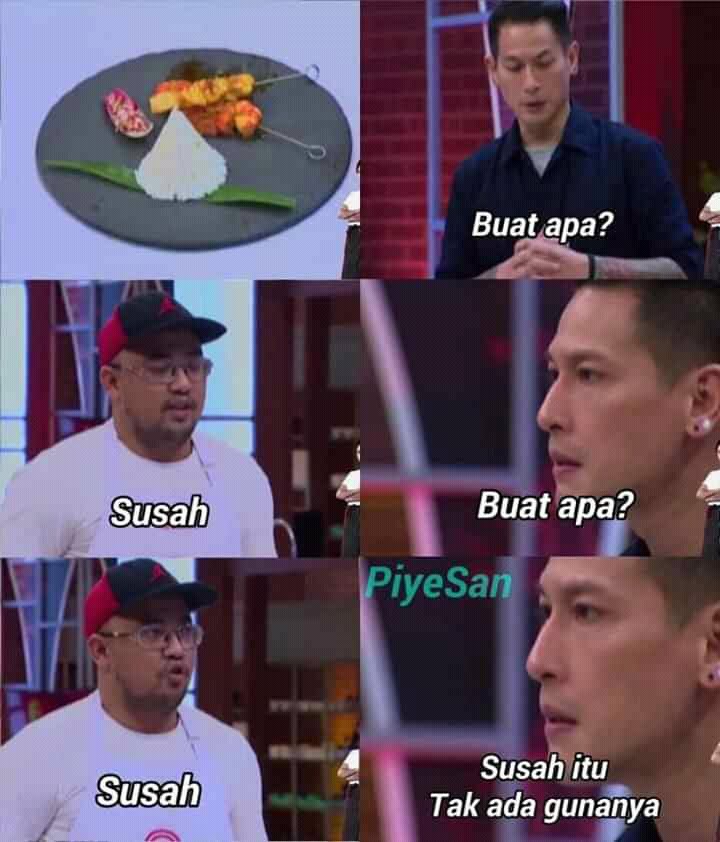Kumpulan Gambar Meme MasterChef Indonesia 2019 lucu dan kocak banget ...