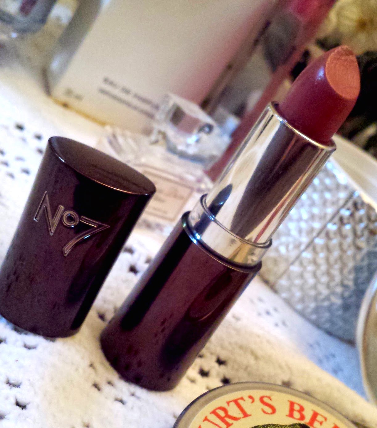 Beautifinous.: No7 Moisture Drench Lipstick in Chic review