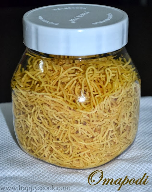 Omapodi Recipe/Plain Sev |Diwali Special Recipes | Happy's Cook
