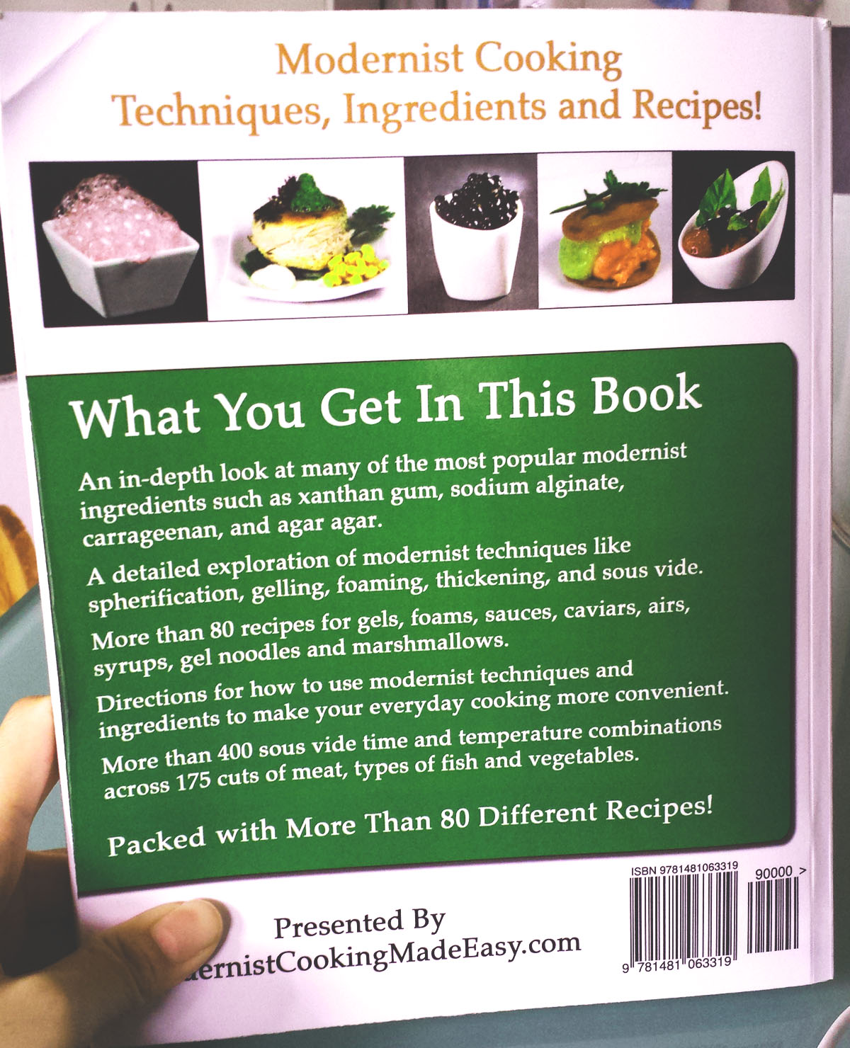 Gastronomy Seeker: "Modernist Cooking Made Easy" book review