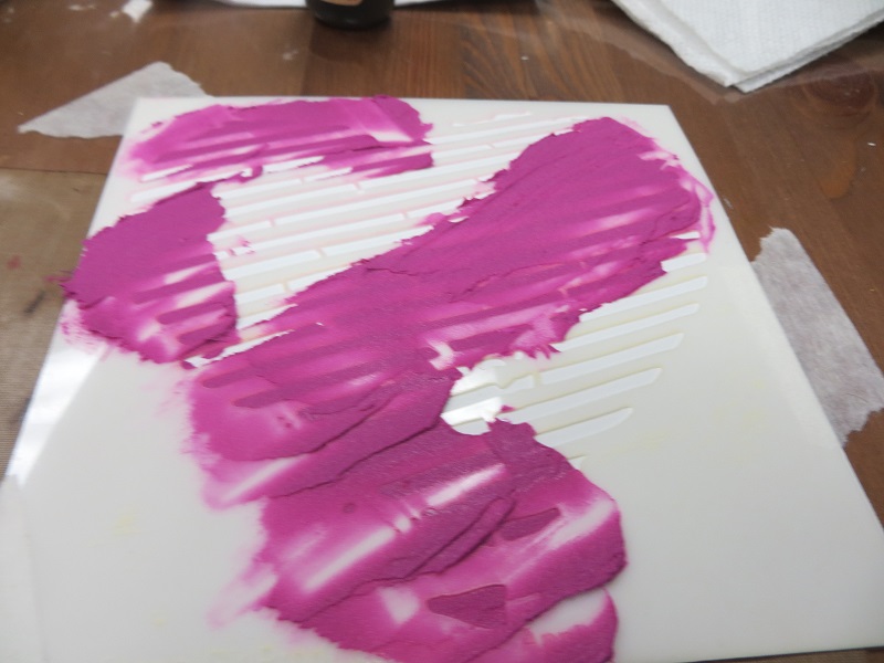 Mix It Up With Ink: Colored Embossing Paste