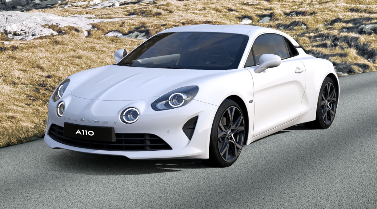 Alpine A110 (2017 à 2024) - Couleurs et code peinture