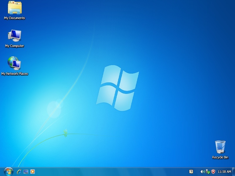 Interfata Windows 7 Pentru Windows XP