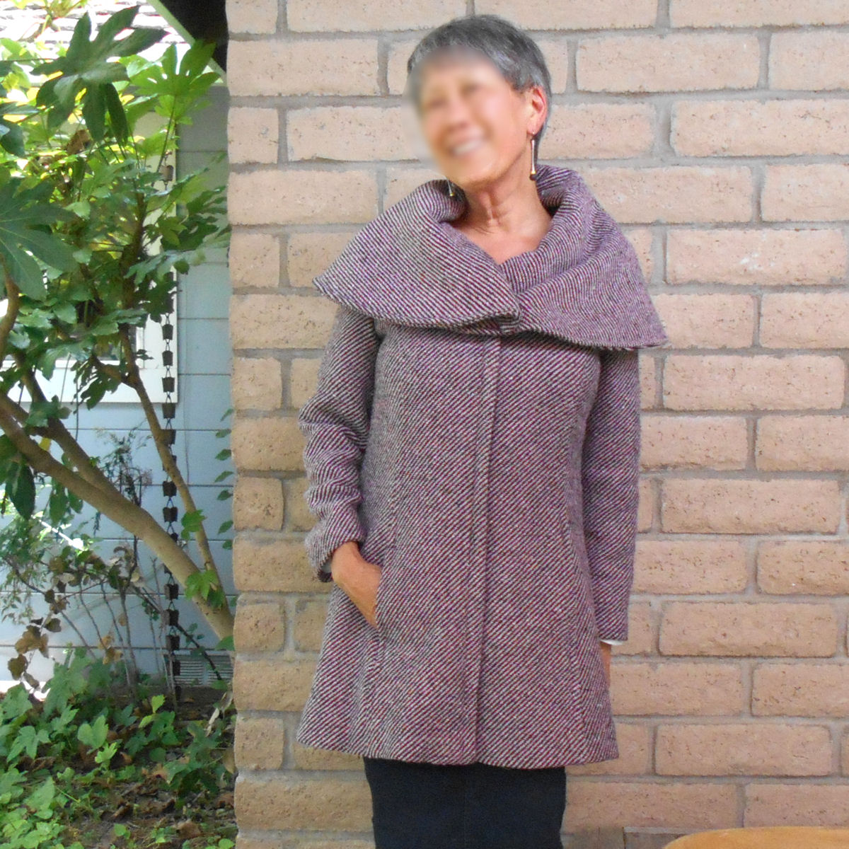Binding Off: Simplicity 1254 - a winter coat