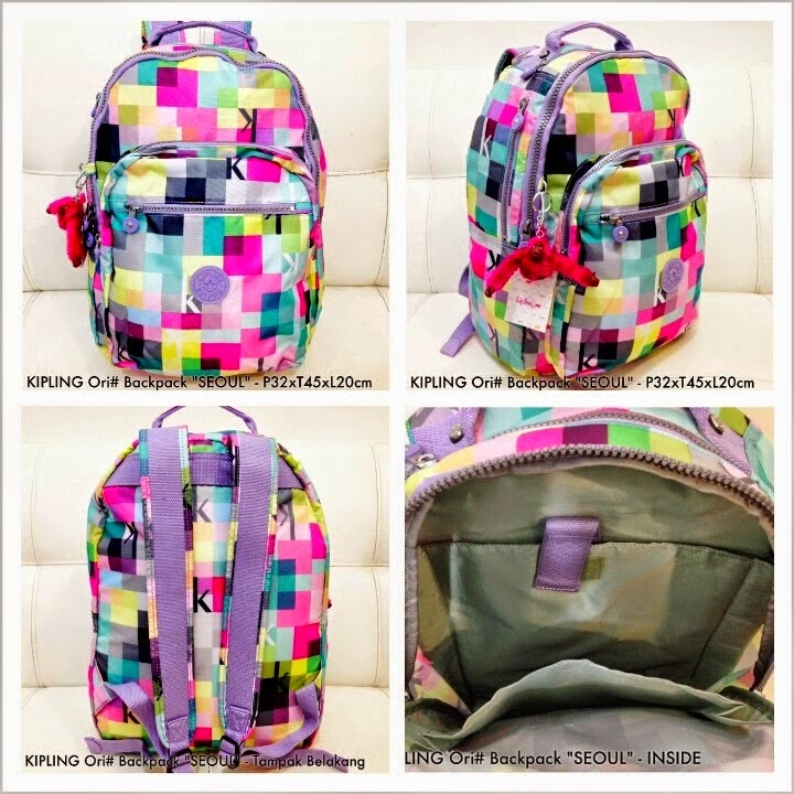 Kipling Shop Indonesia: Kipling ORI# Backpack SEOUL - Rp 560.000,-