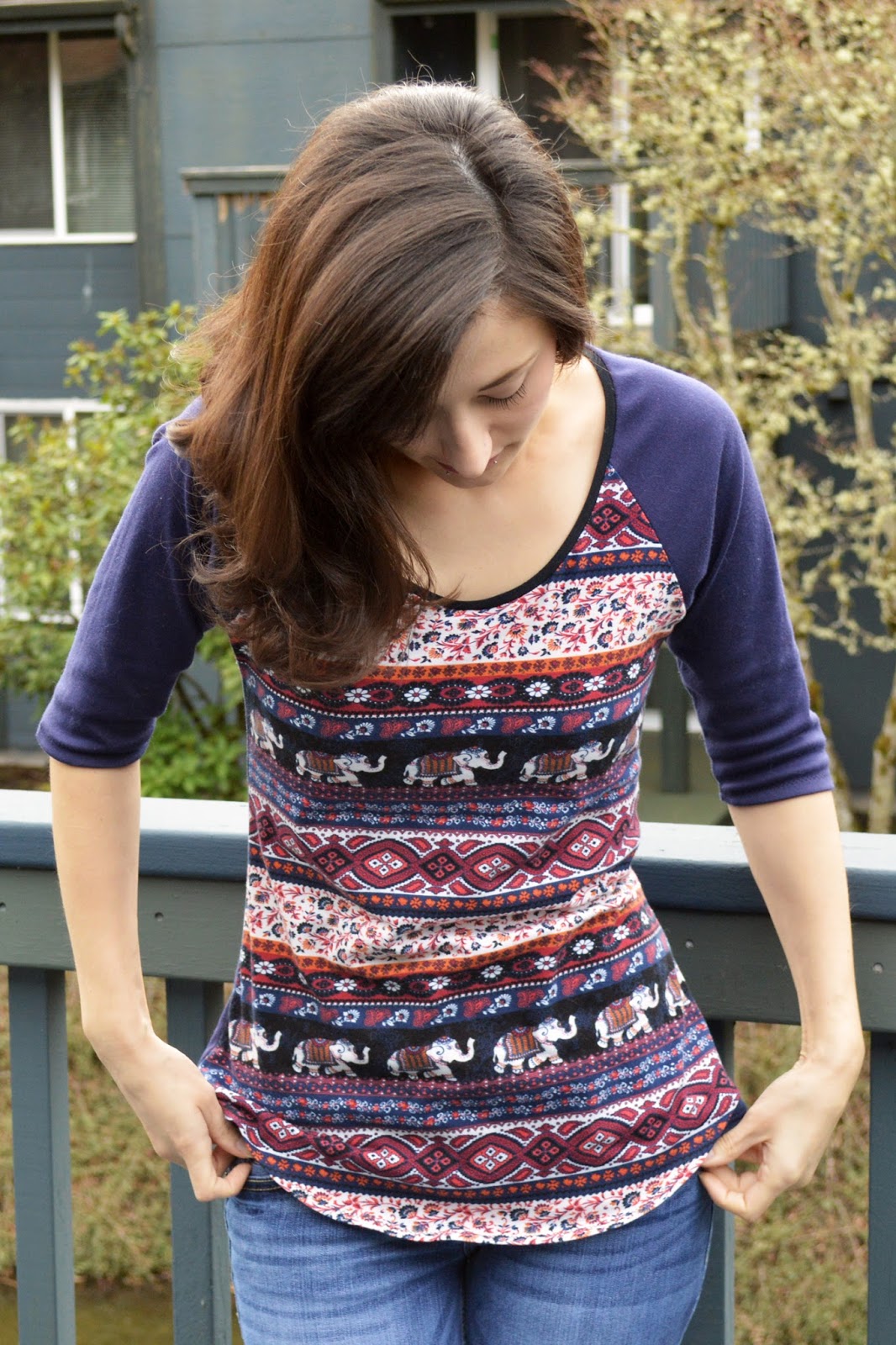 Raglan Pattern Tour: Jalie 3245 Raglan tee, Racer Back Tank, and Tunics ...