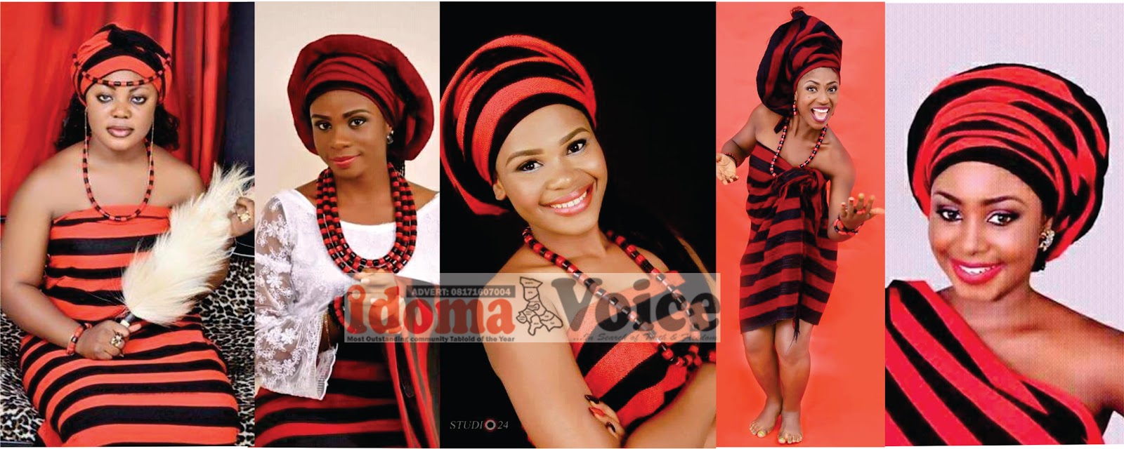 Beautiful Girls Showcasing Idoma Culture Photos Idoma Voice Newspaper