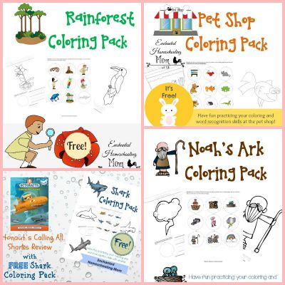 10 Free Coloring Packs & DIY Reusable Coloring Book | Sunny Day Family