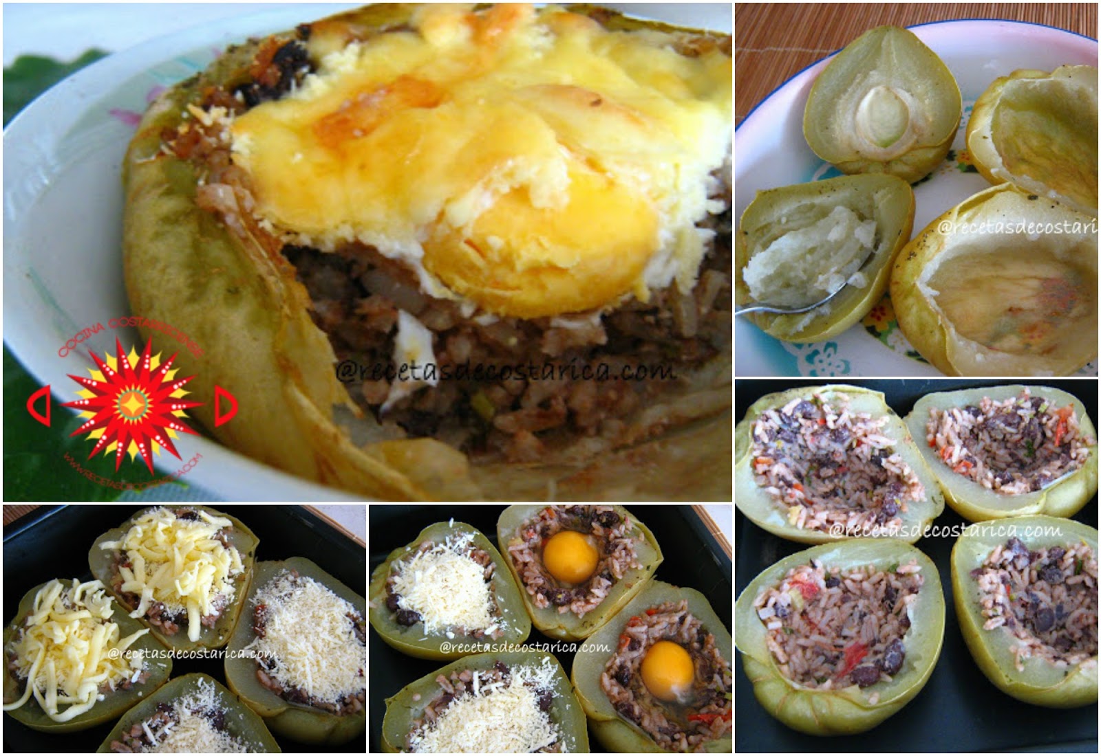 Cocina Costarricense: chancletas pintadas