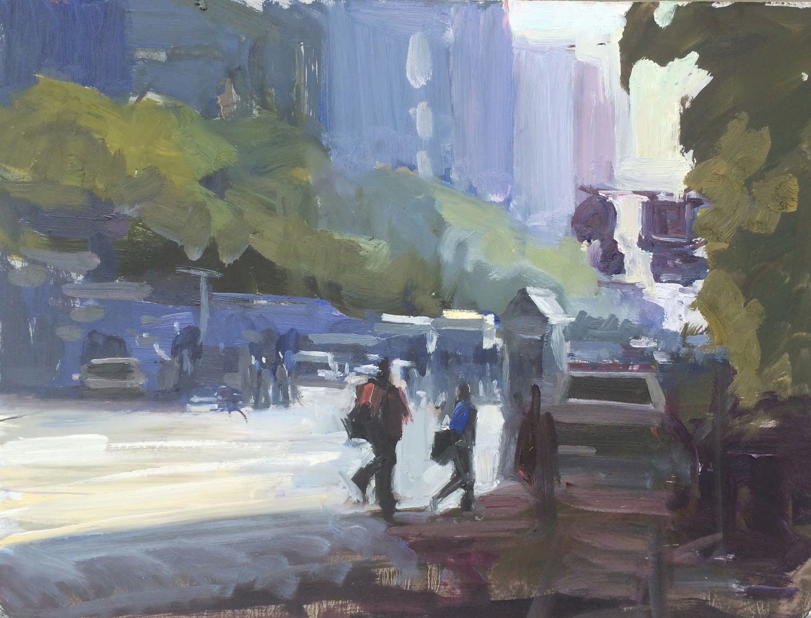 John Clayton Painting Blog: Auster Workshop Part Two