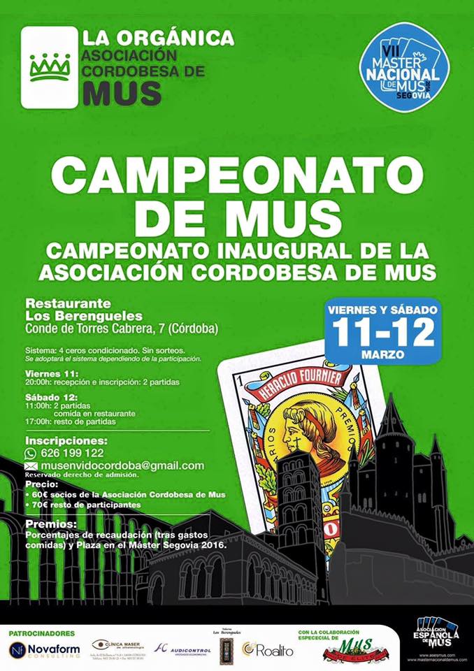 Mus lasmus-as, blog de mus para jugadoras y jugadores. Juega al mus: 1 ...