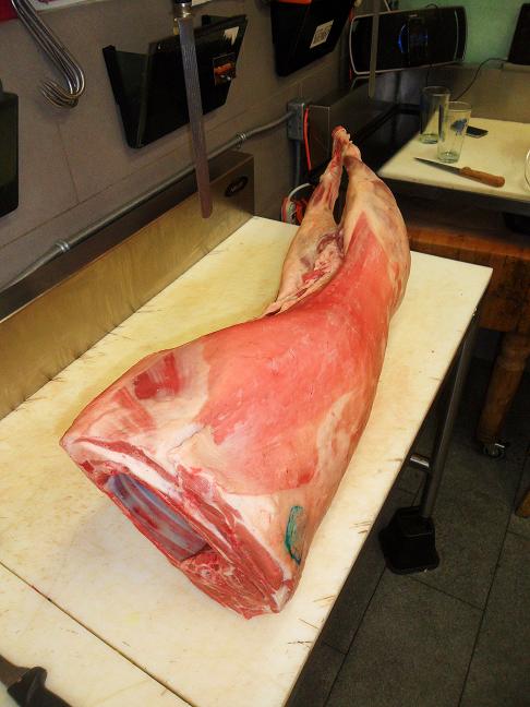 Food By Bram: Butchering lamb
