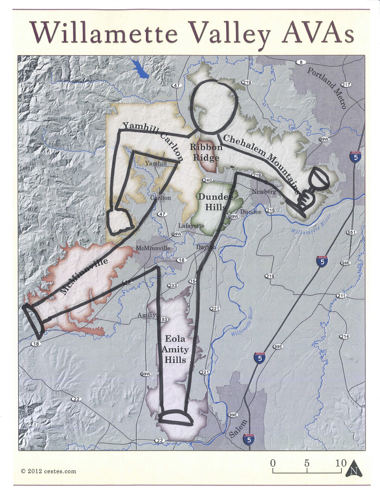 Travel Newberg Valley: Conflict Over Location of Wine Country's Heart