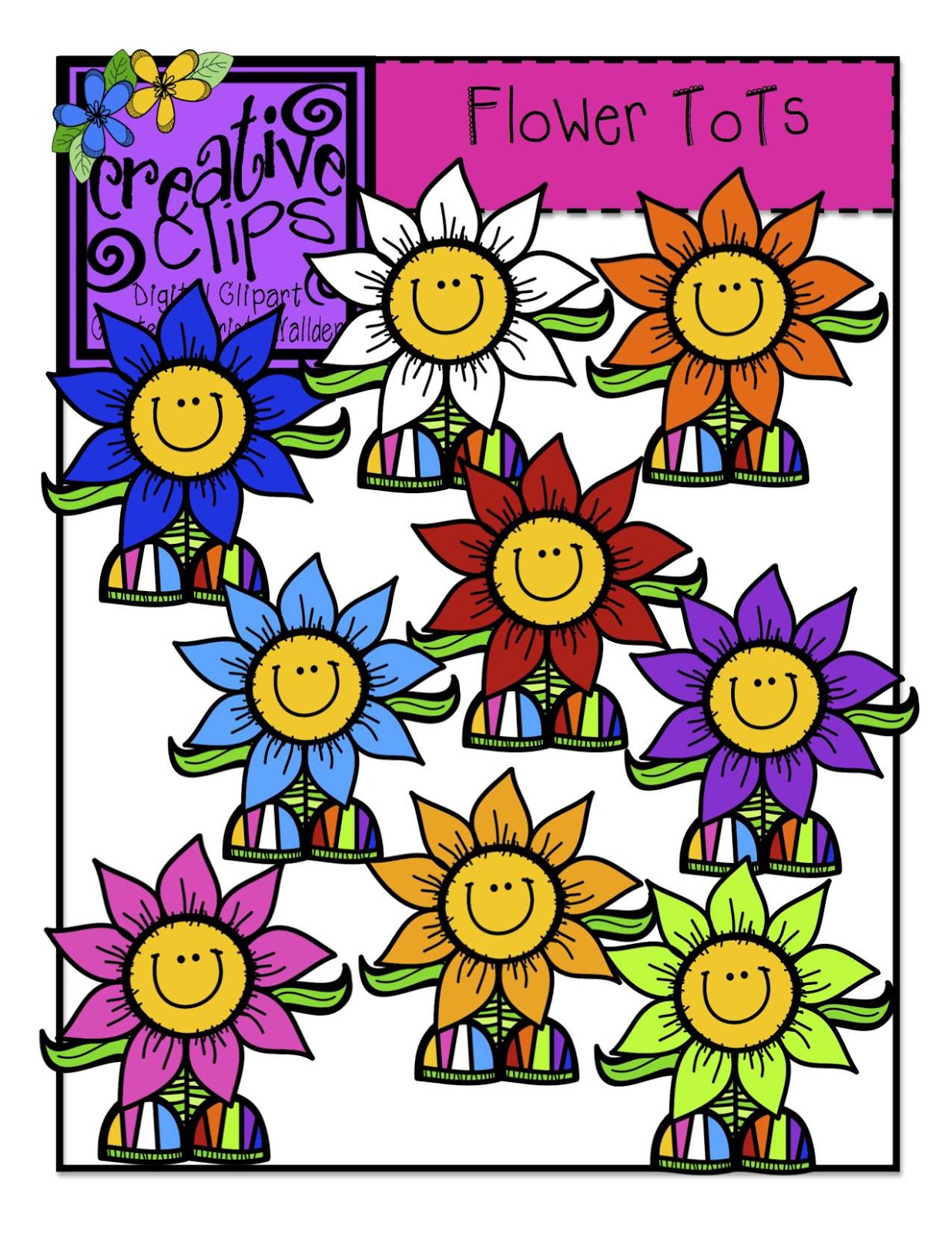 Free Flower Clipart For Teachers