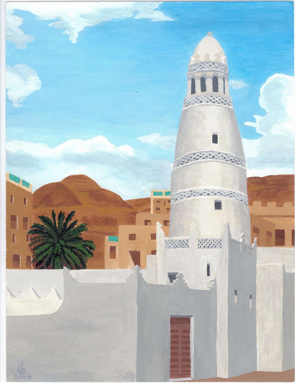 Pictures of Tarim: Masjid Ba-'Alawi