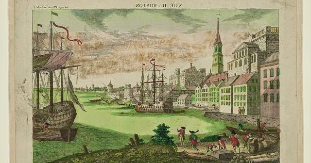 British Tars, 1740-1790: Vuë de Boston, 1770's