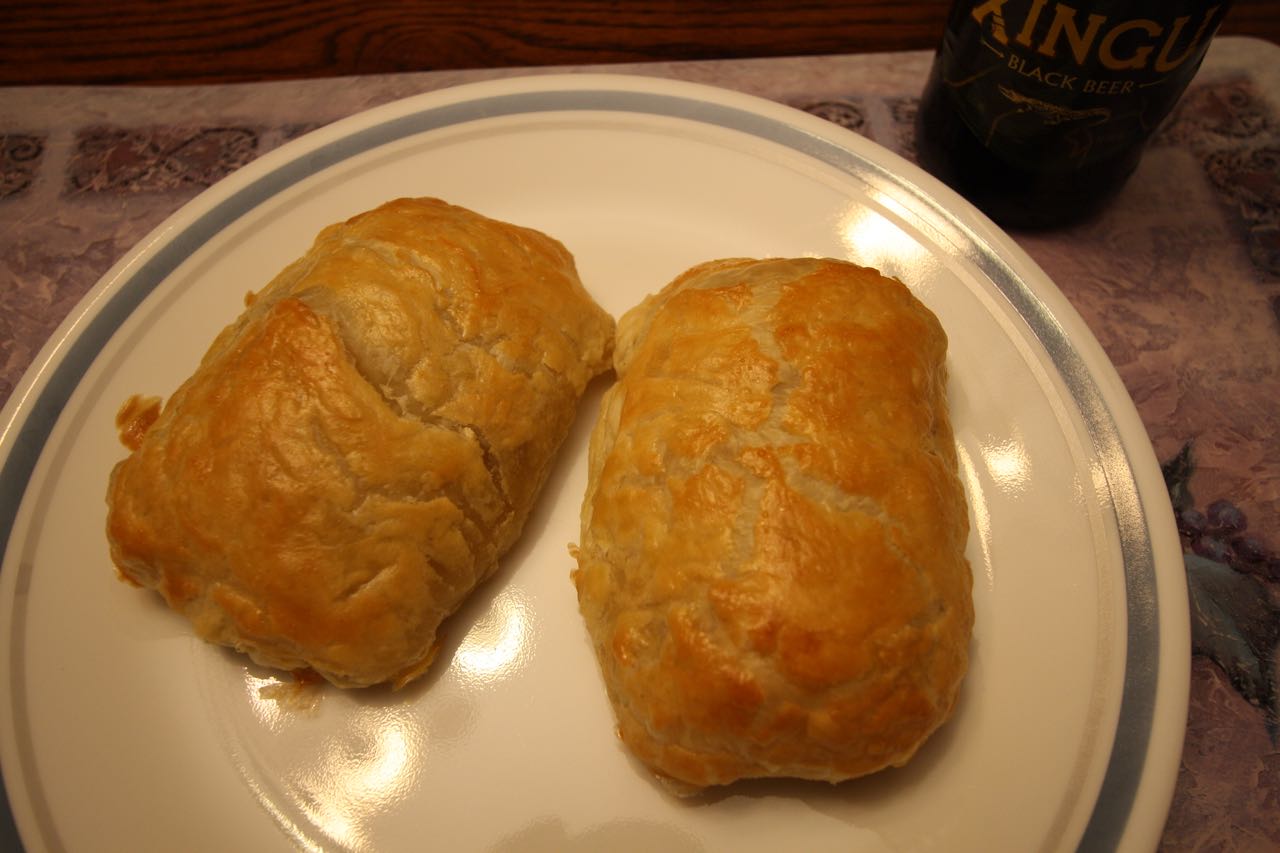 The Roediger House: Meal No. 1887: Beef Puff Pastry with Indian Spices