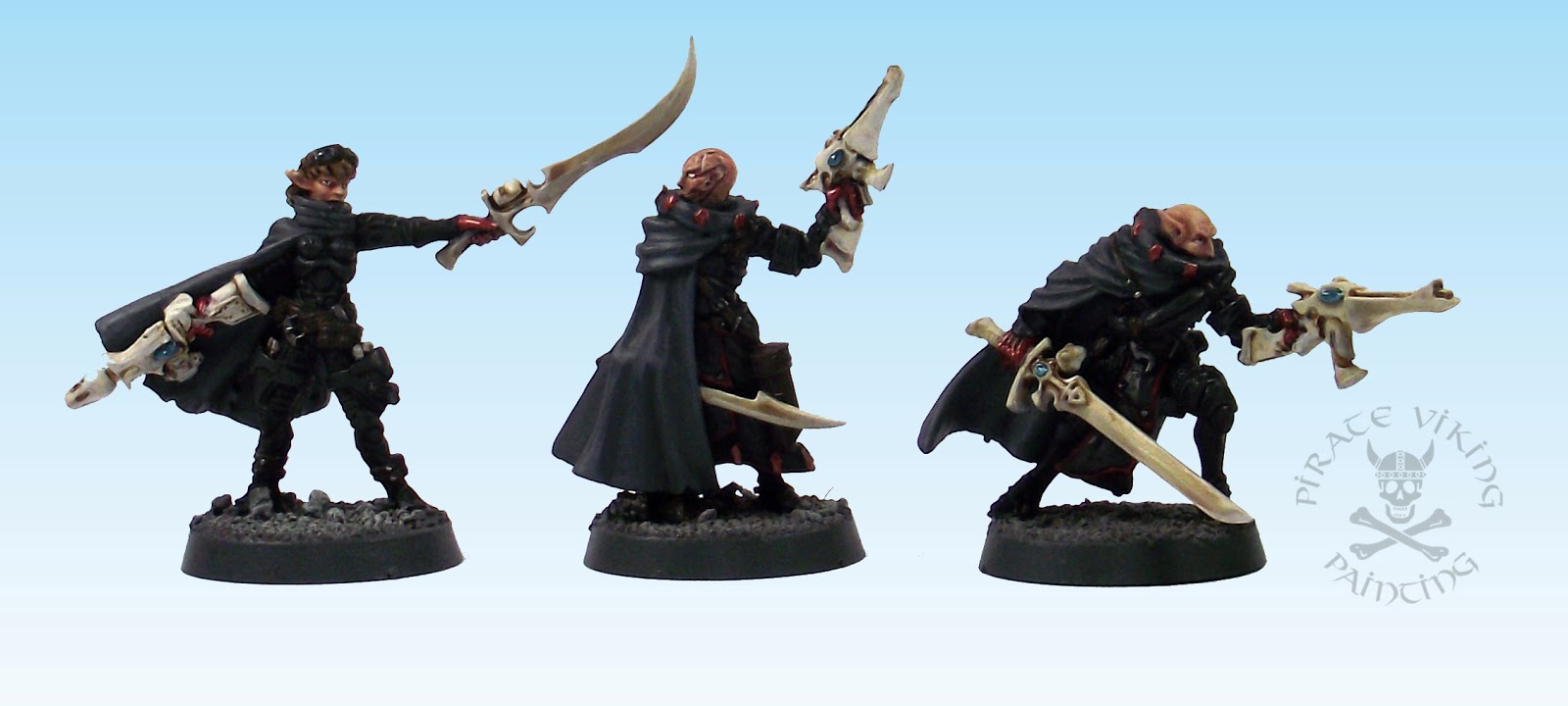 Pirate Viking Painting: Mage Hunting Storm Guardians