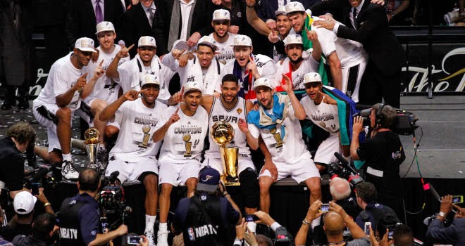 Watchful Eyes Of A Silhouette: San Antonio Spurs Is NBA FINALS Season ...