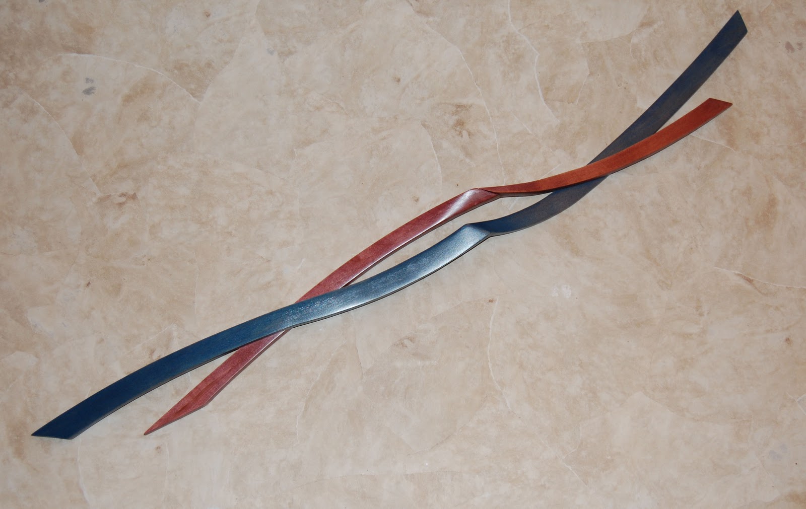 Jim Beaty - Wood Creations: Ribbon wall sculptures