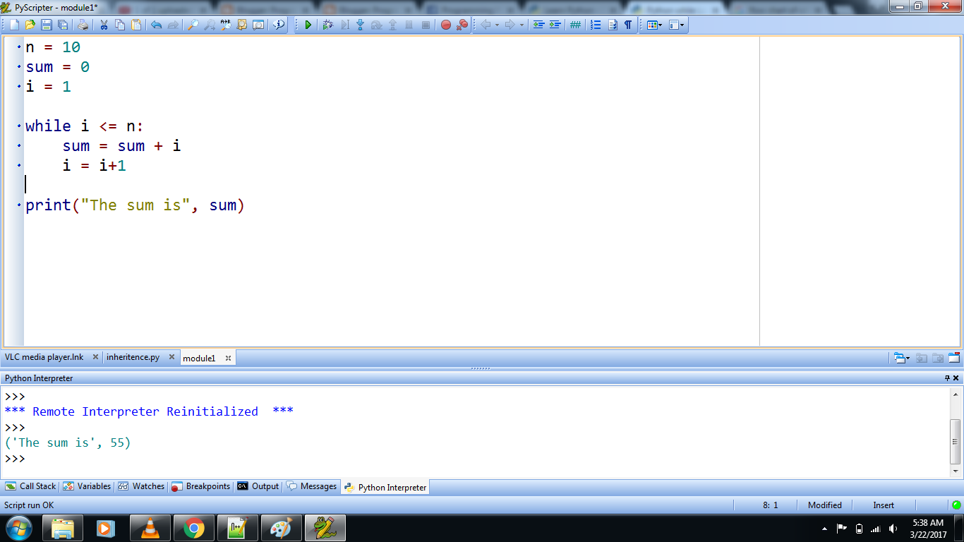 Loop Control Statement