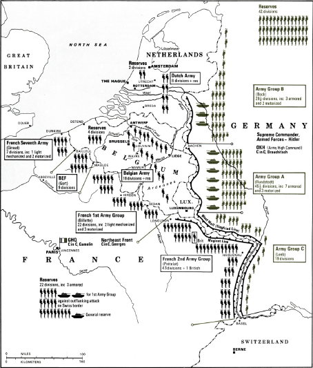 Equilibrio militar en el oeste ~ Aprenda historia de la humanidad