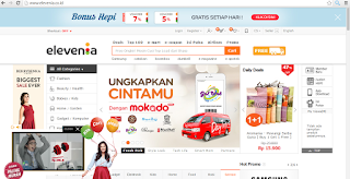 Blog E-Bussines: Review E-Commerce Elevania.co.id