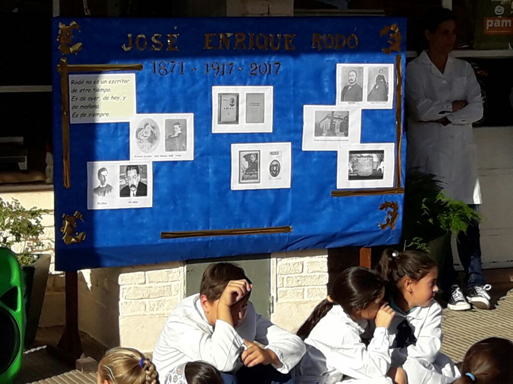ESCUELA N°41 Y SUS HUELLAS.: RECORDANDO A JOSÉ ENRIQUE RODÓ