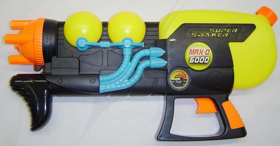 big boys toys: SuperSoaker MAXD6000