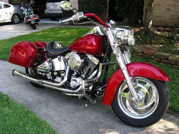 Harley Davidson Motorcycle: Custom Harley Fatboy