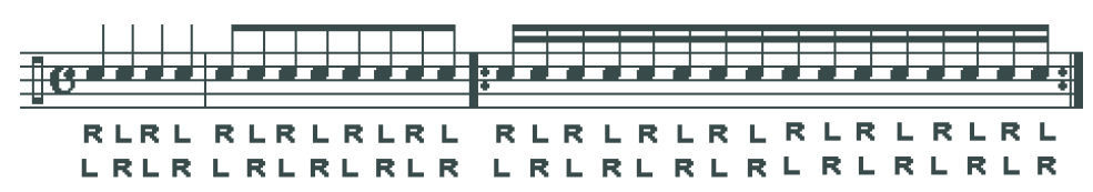 Música: Rudimentos para percusión