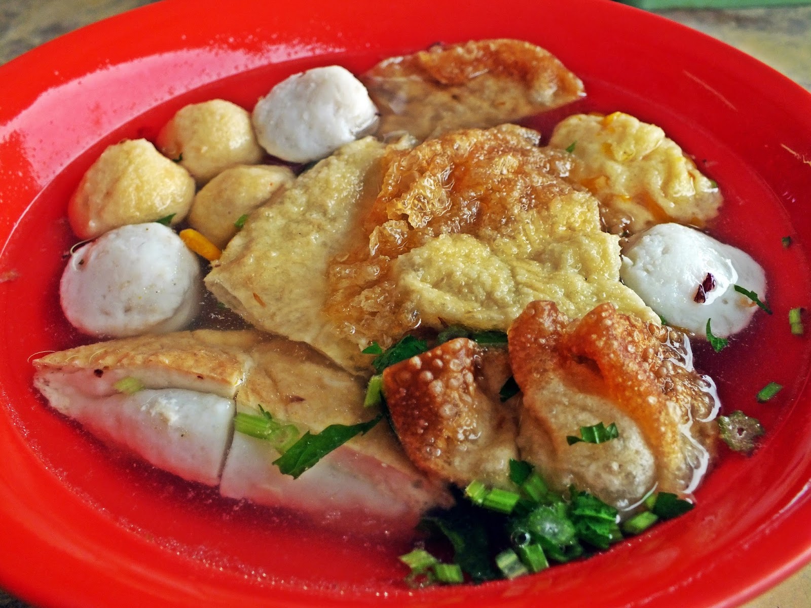 Venoth's Culinary Adventures: Yong Peng Fish Ball @ Melaka Raya, Melaka